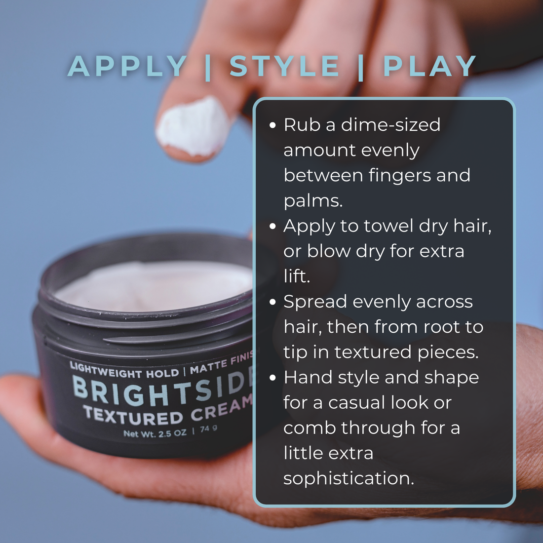 Textured Cream by Brightside